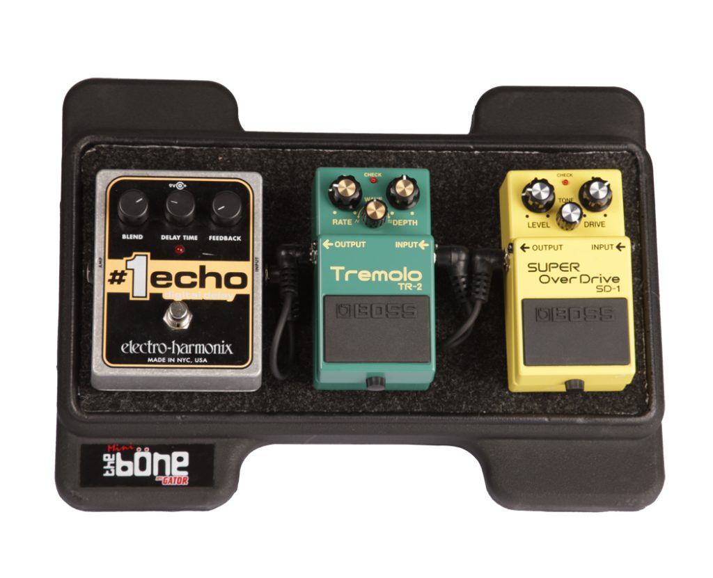 Mini Bone Pedal Board; w/ Carry Bag - Gator Cases
