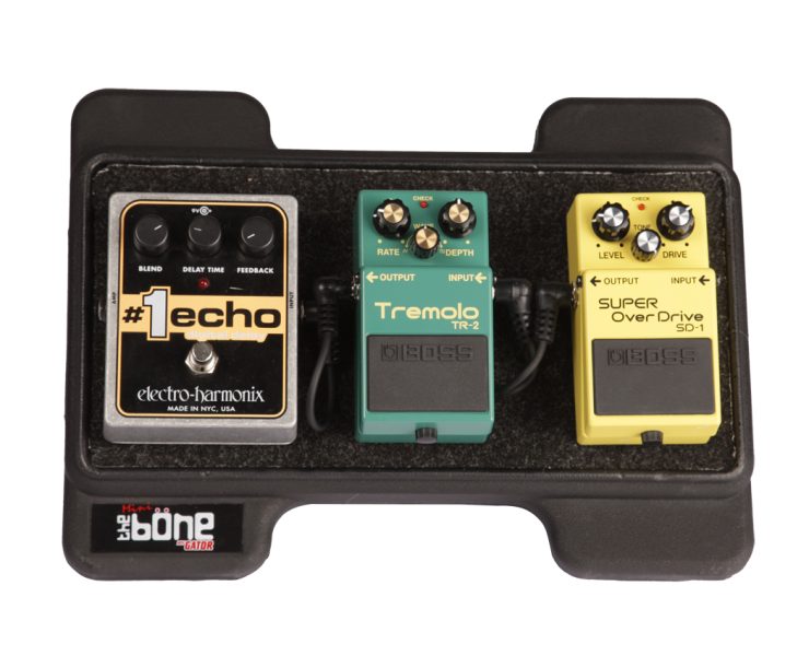 Mini Bone Pedal Board; w/ Carry Bag - Gator Cases