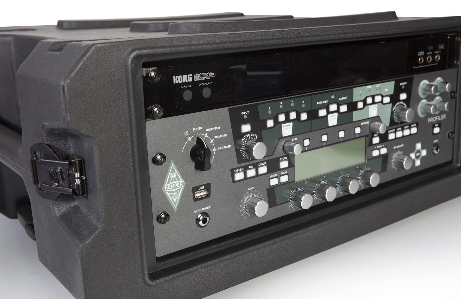 4U, 19" Deep Molded Audio Rack; w/ wheels - Gator Cases