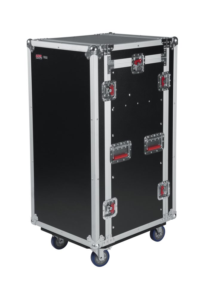 10U Top, 16U Side Audio Road Rack Case - Gator Cases