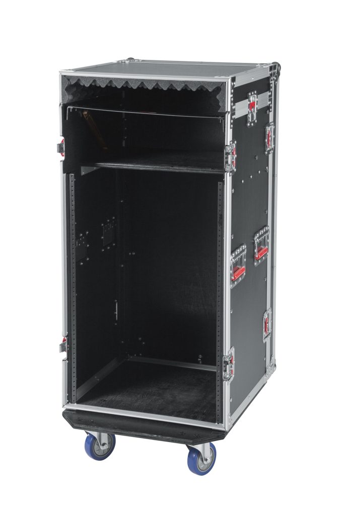 10U Top, 16U Side Audio Road Rack Case - Gator Cases