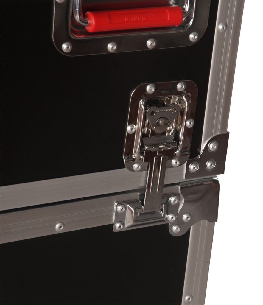 14U Top, 6U Side Audio Road Console Rack - Gator Cases