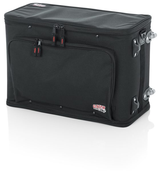 3U Lightweight rack bag w/ tow handle and wheels-GR-RACKBAG-3UW - Gator ...