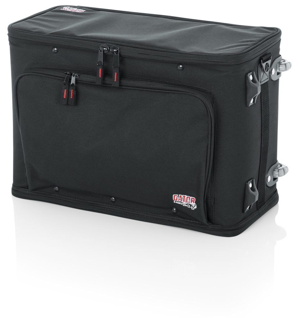 3U Lightweight rack bag w/ tow handle and wheels-GR-RACKBAG-3UW - Gator ...