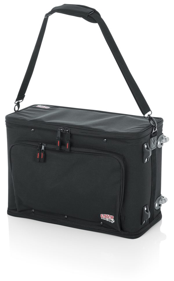 3U Lightweight rack bag w/ tow handle and wheels-GR-RACKBAG-3UW - Gator ...