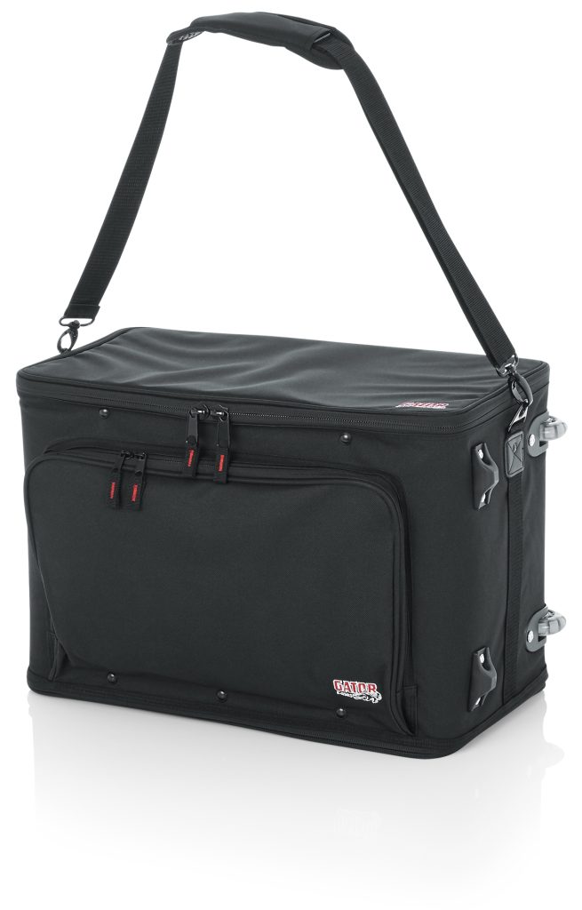 4U Lightweight rack bag w/ tow handle and wheels-GR-RACKBAG-4UW - Gator ...