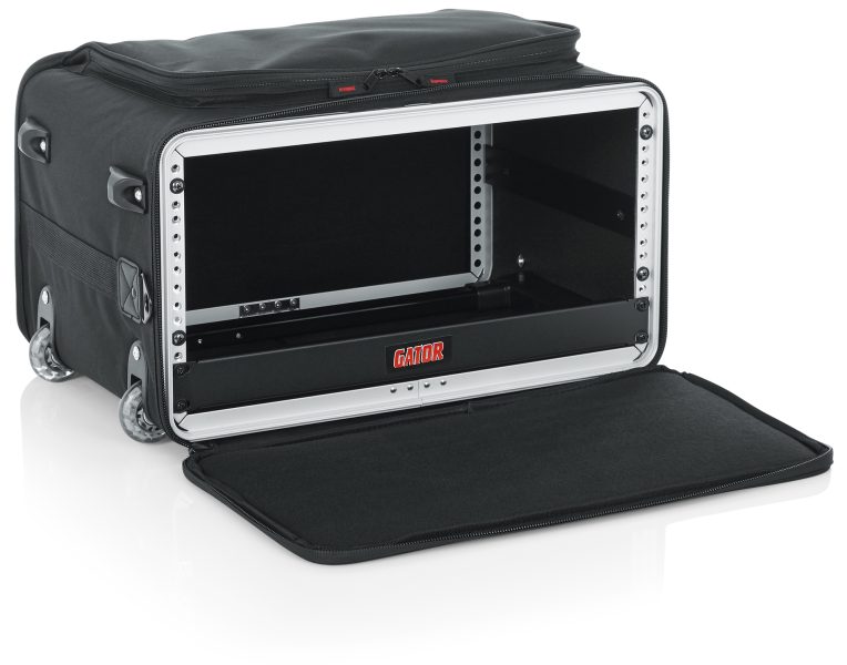 4U Lightweight rack bag w/ tow handle and wheels-GR-RACKBAG-4UW - Gator ...