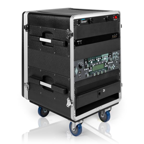 14U Rack Base w/ casters, for Console Audio Racks-GRC-BASE-14 - Gator Cases