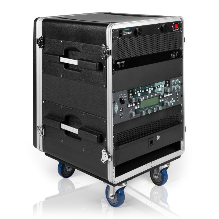 14U Rack Base w/ casters, for Console Audio Racks-GRC-BASE-14 - Gator Cases