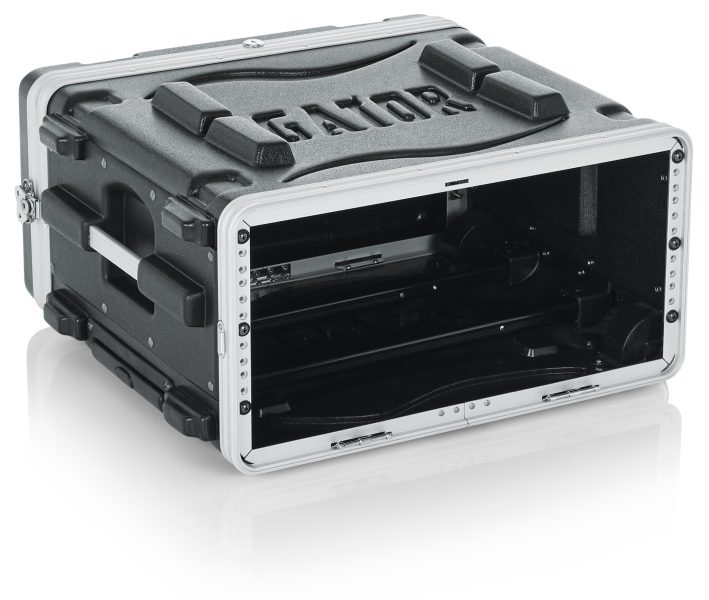 4U Audio Rack; Rolling-GRR-4L - Gator Cases