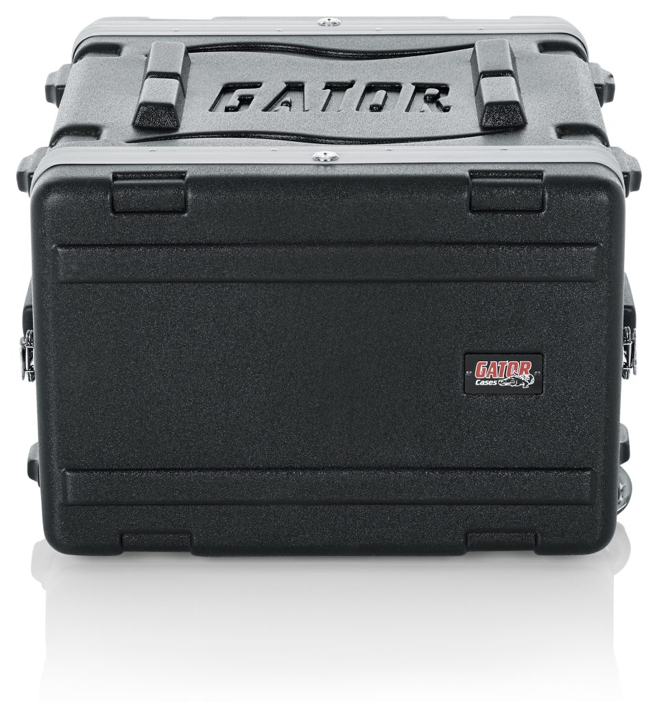 6U Audio Rack; Powered Rolling-GRR-6PL-US - Gator Cases