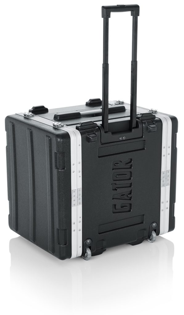 8U Audio Rack; Powered Rolling-GRR-8PL-US - Gator Cases