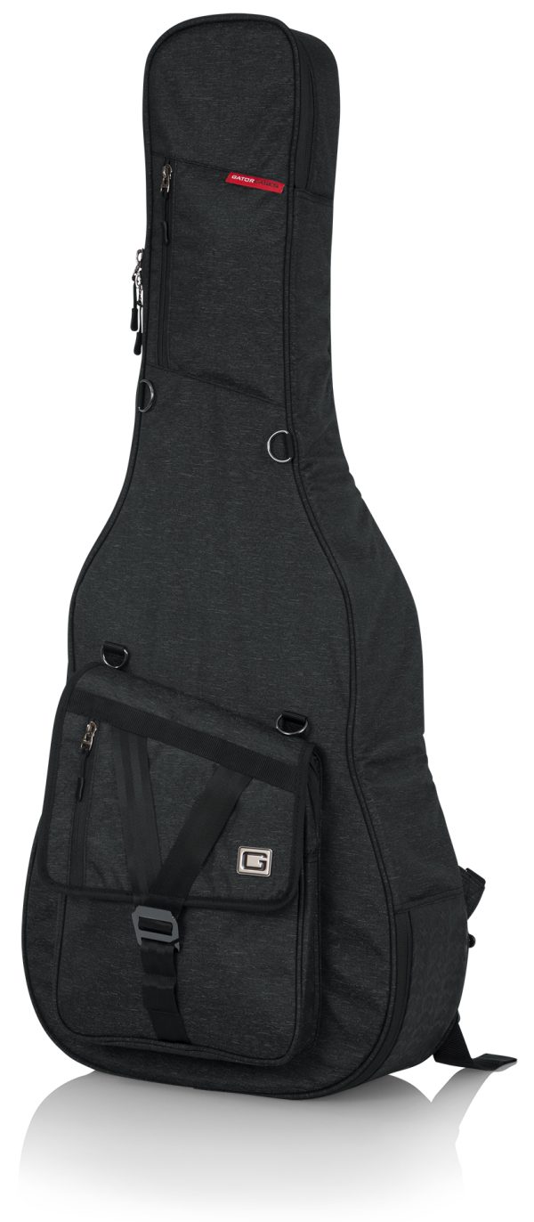 Transit Acoustic Guitar Bag; Charcoal-GT-ACOUSTIC-BLK - Gator Cases