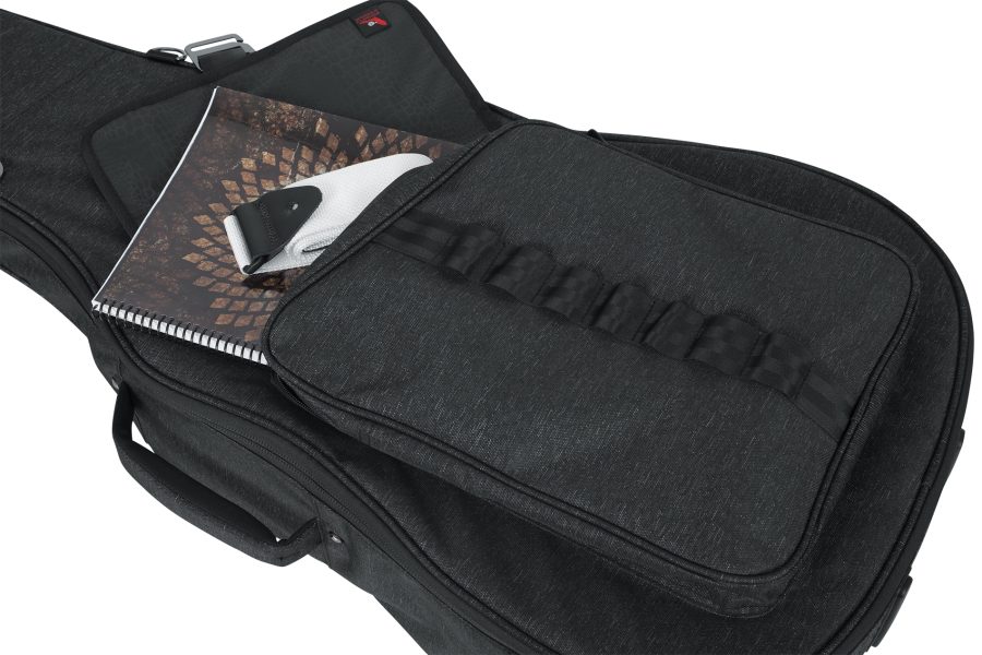 Transit Acoustic Guitar Bag; Charcoal-GT-ACOUSTIC-BLK - Gator Cases