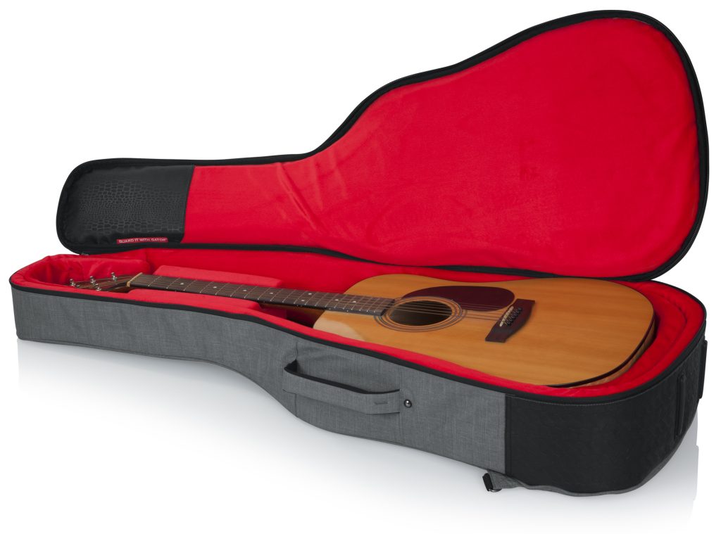 Transit Acoustic Guitar Bag; Light Grey-GT-ACOUSTIC-GRY - Gator Cases