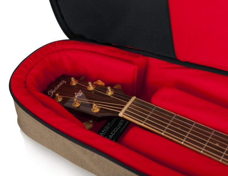 Transit Acoustic Guitar Bag; Tan-GT-ACOUSTIC-TAN - Gator Cases