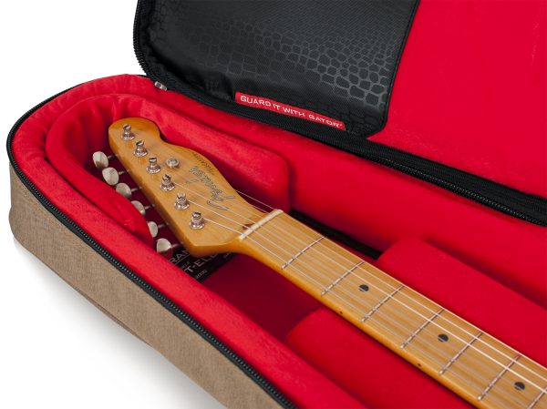 Transit Electric Guitar Bag; Tan-GT-ELECTRIC-TAN - Gator Cases