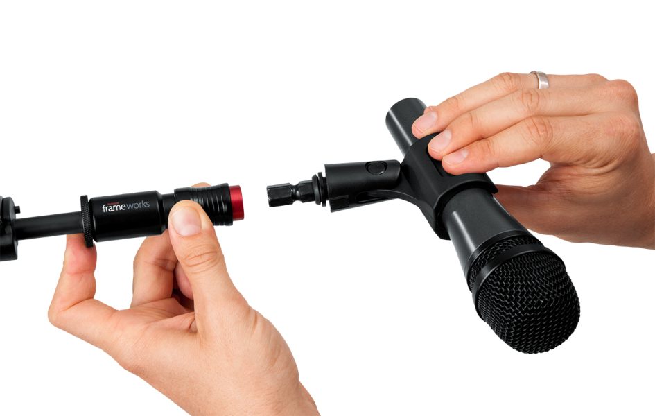 Quick Release Mic Attachment 3 pack-GFW-MIC-QRTOP3PK - Gator Cases