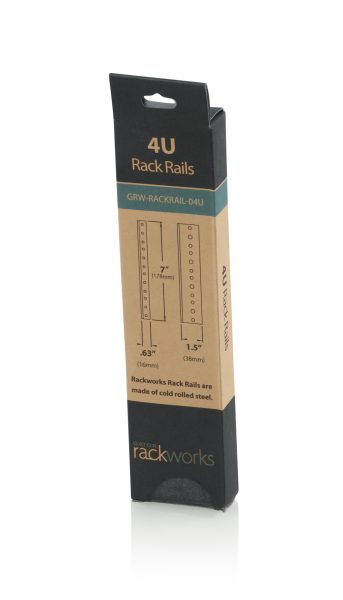 4U Rack Rails-GRW-RACKRAIL-04U - Gator Cases