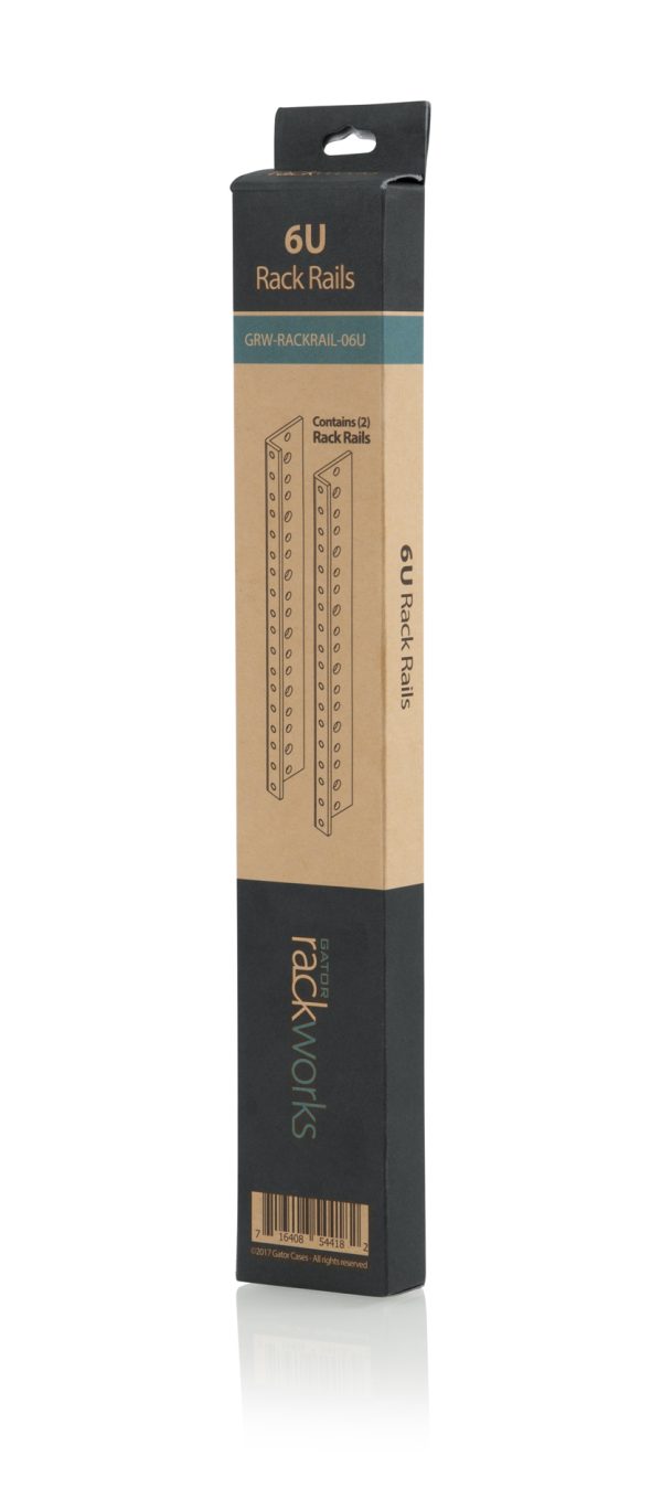 6U Rack Rails-GRW-RACKRAIL-06U - Gator Cases