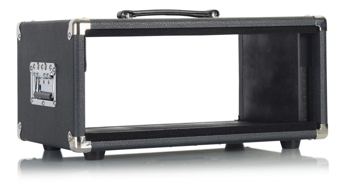 Vintage Amp Vibe Rack Case 4U Black-GR-RETRORACK-4BK - Gator Cases