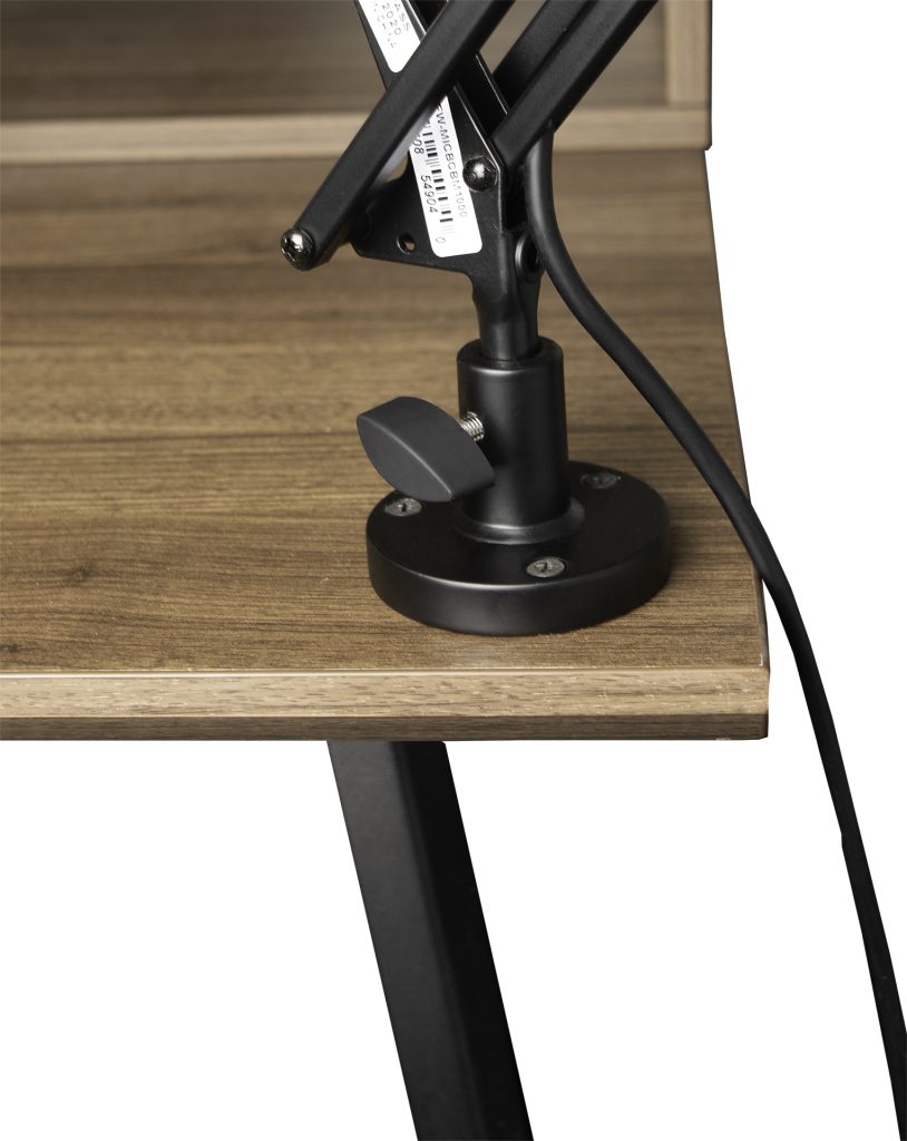 Desk-Mounted Broadcast/Podcast Boom Mic Stand-GFWMICBCBM1000 - Gator Cases