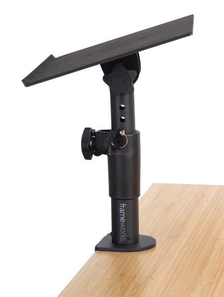 Frameworks Clamp-On Studio Monitor Stand-GFWSPKSTMNDSKCMP - Gator Cases