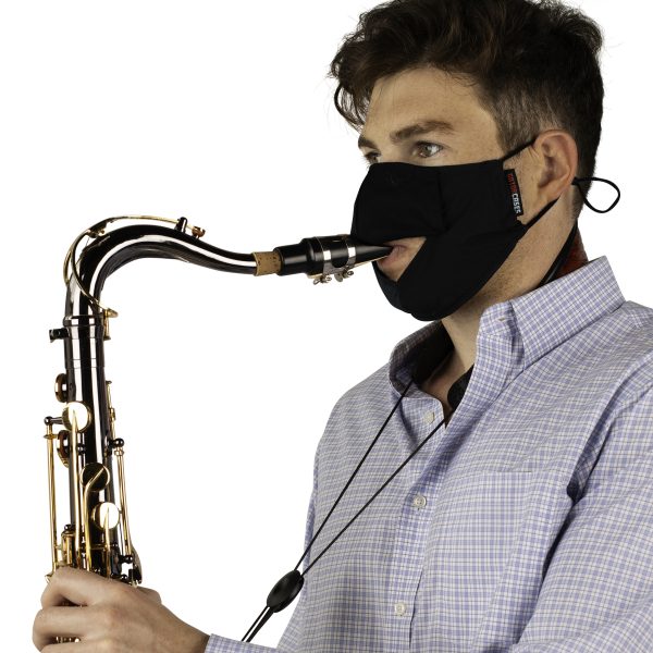 Large Wind Instrument Face Mask-GBOM-LARGEBK - Gator Cases