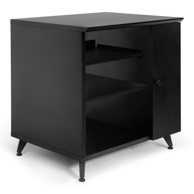 Elite Series Sidecar Rack Cabinet w/ Shelf – BLK-GFW-ELITESIDECAR-BLK ...