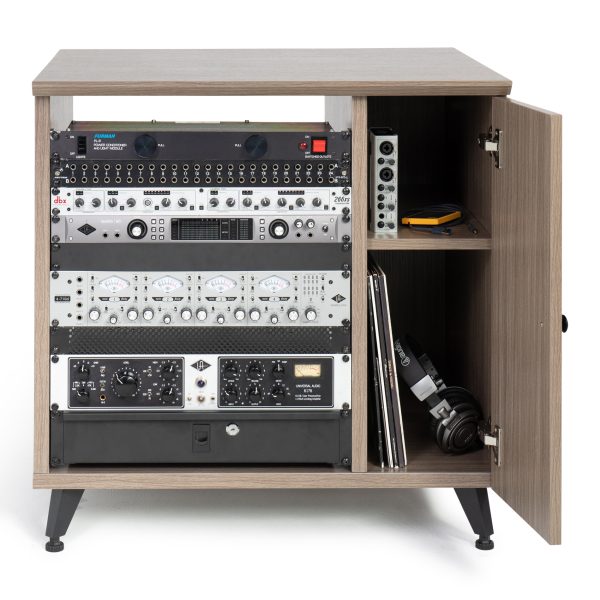 Elite Series Sidecar Rack Cabinet w/ Shelf – GRY-GFW-ELITESIDECAR-GRY ...