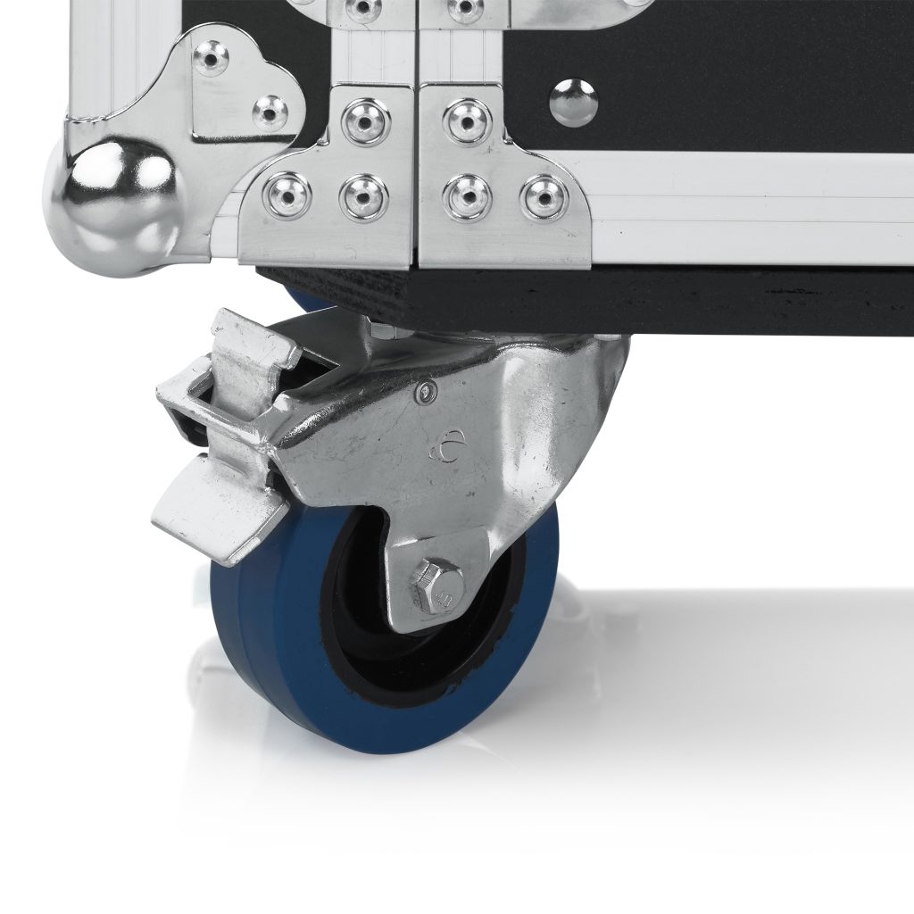 ATA Wood Flight Rack Case; 20U; 17" Deep; Casters - Gator Cases