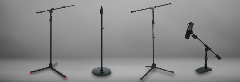 Shop Mic Stands | Boom, Desk, Desktop & Table Mic Stands
