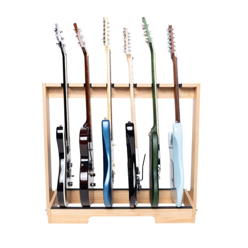 Wooden Guitar Rack for Up to 6 Guitars - MPL - Gator Cases