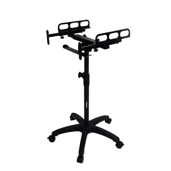 Height and Angled Adjustable Wheeled Mixer Stand - Gator Cases