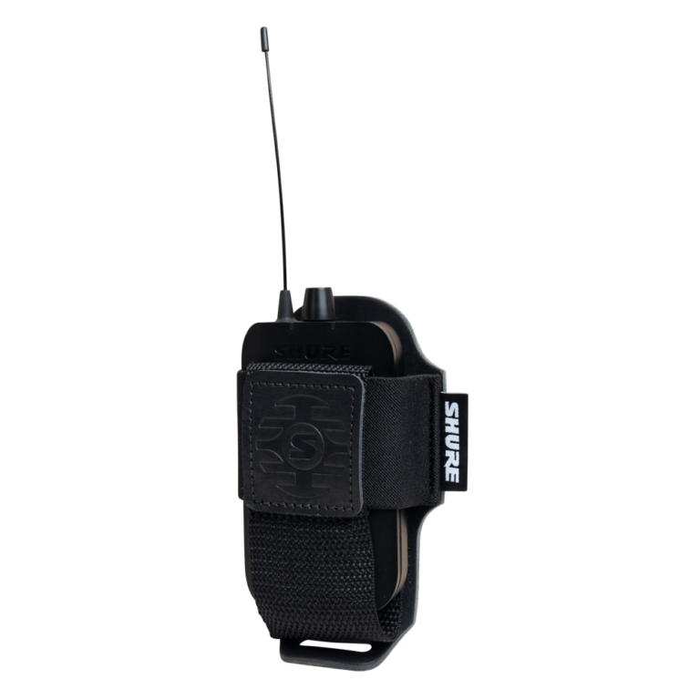 Wireless Bodypack Transmitter Pouch, Black - Gator Cases