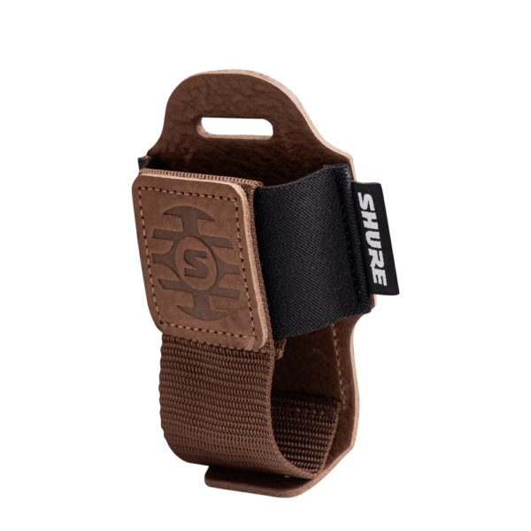 Wireless Bodypack Transmitter Pouch, Brown - Gator Cases