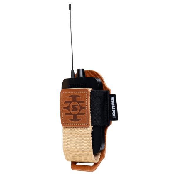 Wireless Bodypack Transmitter Pouch, Tan - Gator Cases