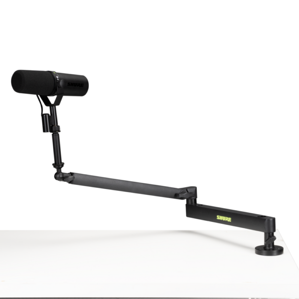 Shure Low-Profile Desktop Mic Boom Stand - SH-BROADCAST2 - Gator Cases