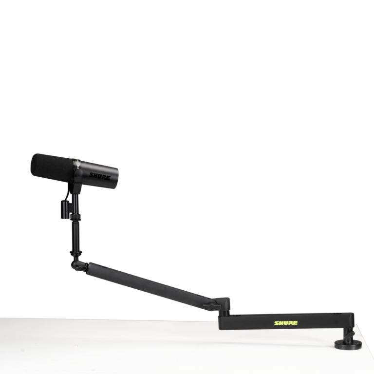 Shure Low-Profile Desktop Mic Boom Stand - SH-BROADCAST2 - Gator Cases