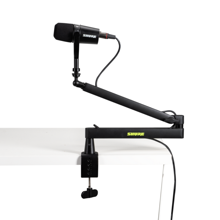 Shure Low-Profile Desktop Mic Boom Stand - SH-BROADCAST2 - Gator Cases