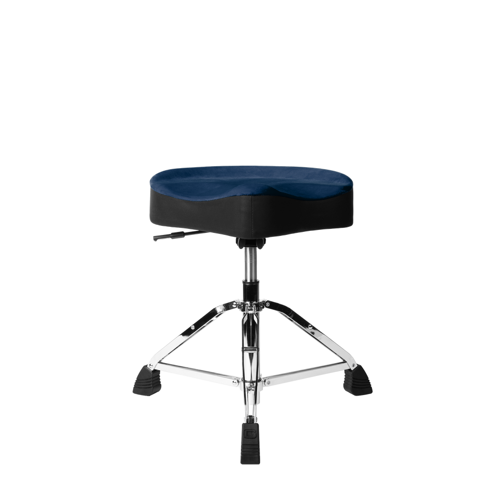 Gator Air Glide Drum Throne Saddle Seat - Blue - GP-DTH-ASD-BL - Gator ...